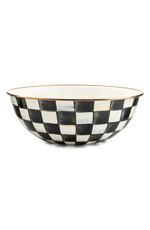 MACKENZIE-CHILDS Check Extra Large Everyday Bowl - Courtly