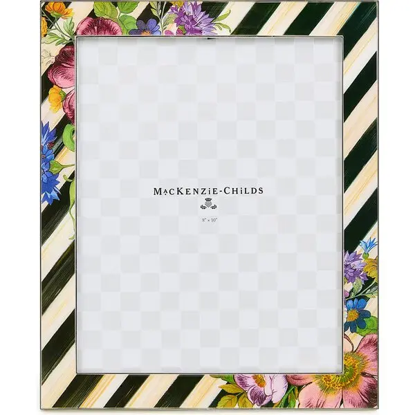 MACKENZIE-CHILDS Flower Market Picture Frame - Black