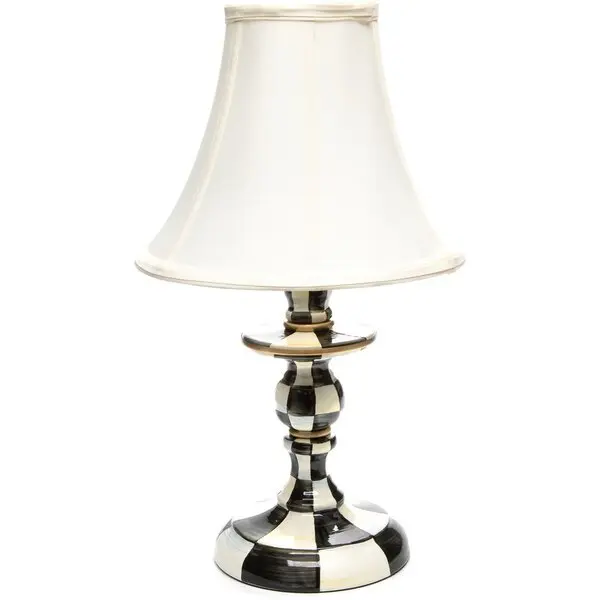 MACKENZIE-CHILDS Check Candlestick Lamp - Courtly