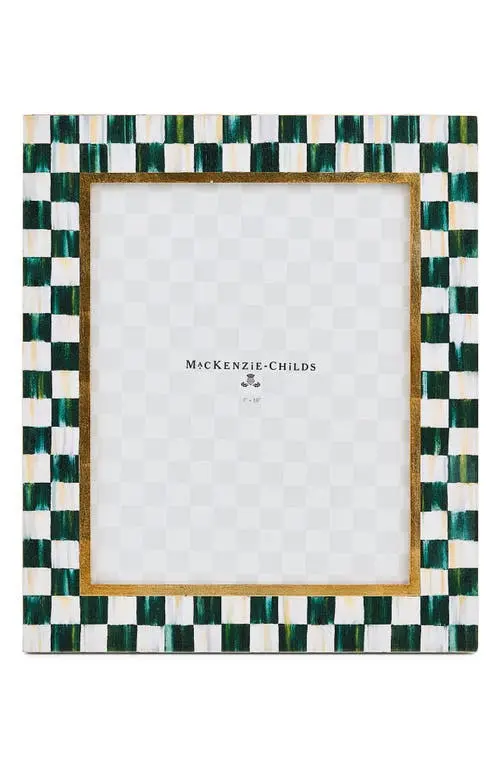 MACKENZIE-CHILDS Check Lacquer 8 X 10-inch Picture Frame - Courtly