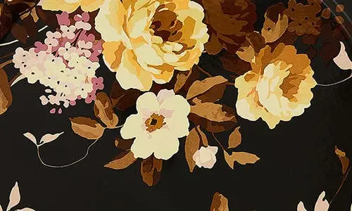 MACKENZIE-CHILDS Wild Rose Enameled Steel Serving Platter
