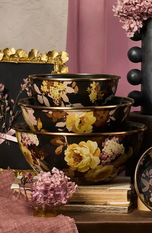 MACKENZIE-CHILDS Wild Rose Medium Everyday Bowl