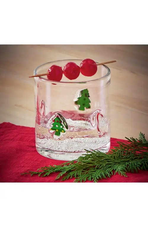 TAG Christmas Tree & Candy Cane Double Old Fashioned