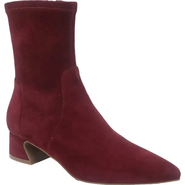 Gentle Souls Gallway Short Boot - Wine Suede