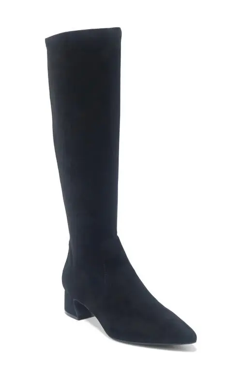 Gentle Souls Gallway Stretch Boots - Black Suede