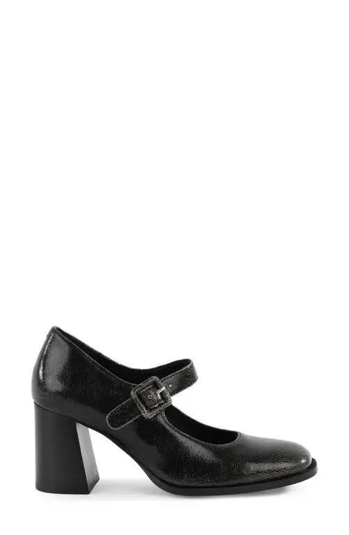 Seychelles Play Pretend Leather Mary Jane Pumps - Black/beige
