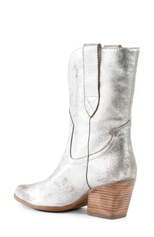 Seychelles Line Dance Western Boot - Pewter