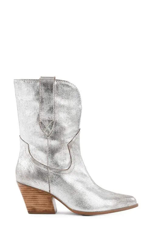Seychelles Line Dance Western Boot - Pewter
