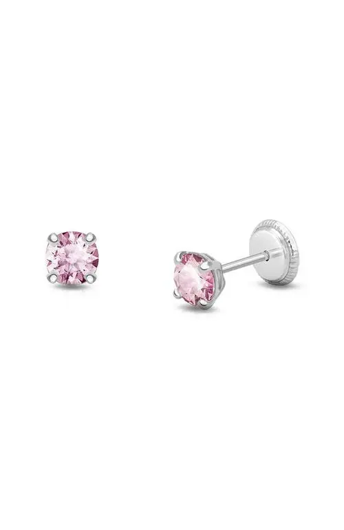 TINY BLESSINGS 14k Gold Crystal Birthstone Stud Earrings - June
