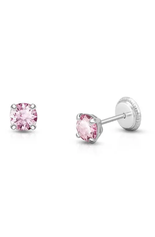 TINY BLESSINGS 14k Gold Crystal Birthstone Stud Earrings - June