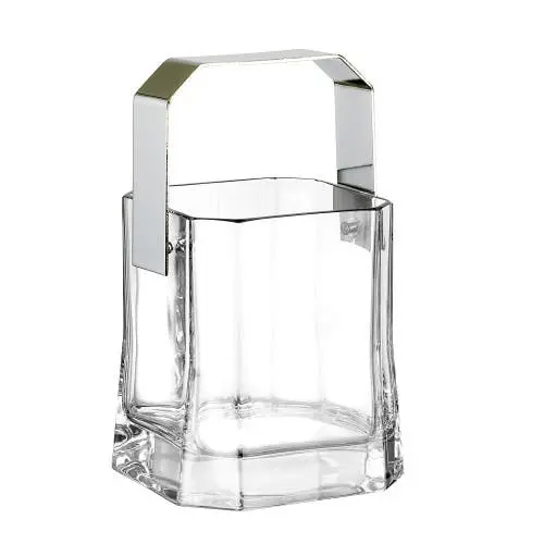 ARNOLFO DI CAMBIO Ice Bucket Secchiello Ghiaccio Cibi - Clear Crystal