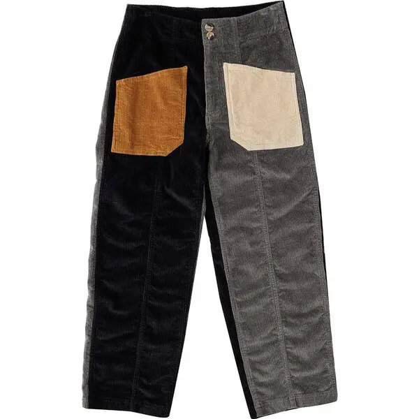 KAVU Woodfern Wide-leg Corduroy Pant - Night Bluff