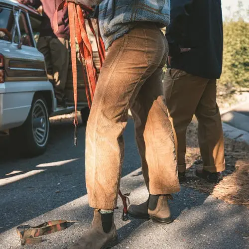 KAVU Woodfern Wide-leg Corduroy Pant - Rubber