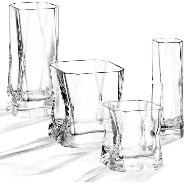 ARNOLFO DI CAMBIO Highball Glass Cibi Set Of 2 - Clear Crystal