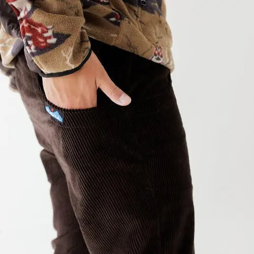 KAVU Chilli Roy Corduroy Pants - Dark Roast