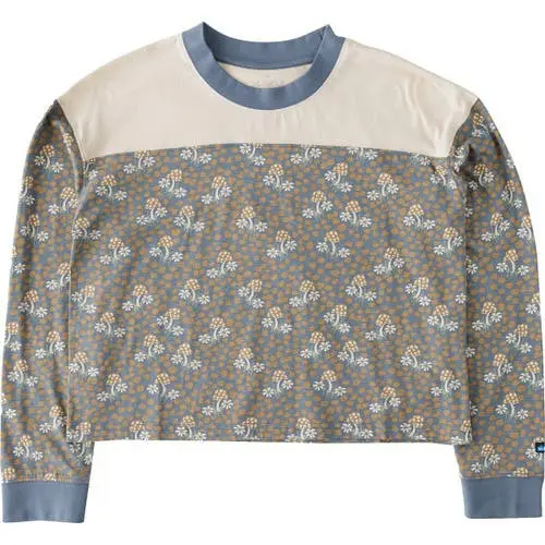 KAVU Francis Long-sleeve Shirt - Mushroom Patch