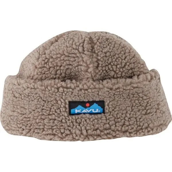 KAVU Fur Ball Beanie - Mocha