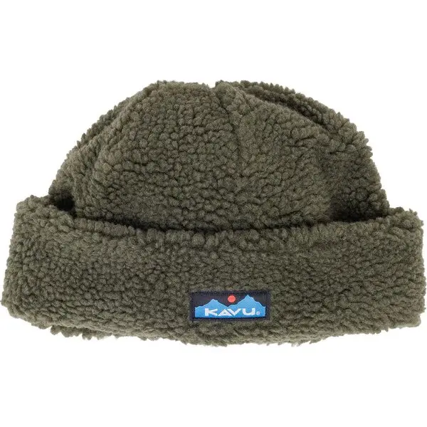 KAVU Fur Ball Beanie - Moss