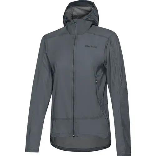 GOREWEAR Fernflow Hooded Windbreaker - Lab Graphite