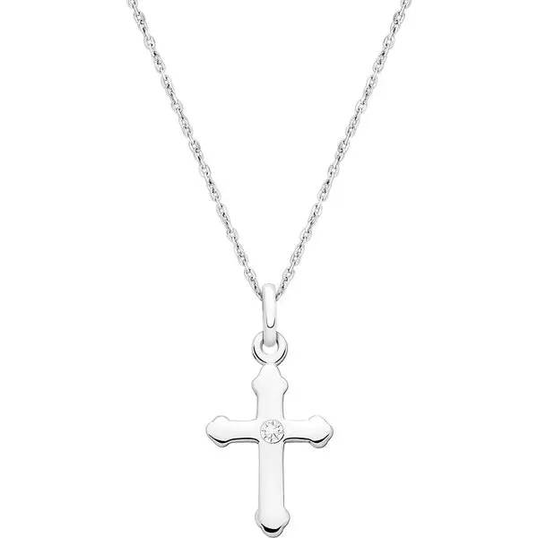TINY BLESSINGS Child's Faith Necklace - Sterling Silver