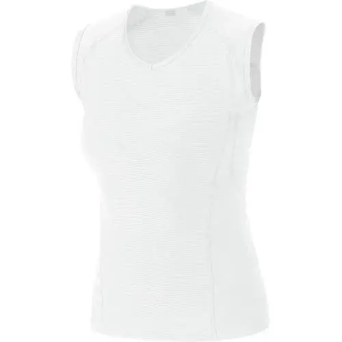 GOREWEAR Sleeveless Baselayer Shirt - White