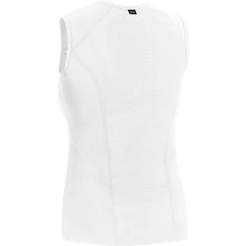 GOREWEAR Sleeveless Baselayer Shirt - White