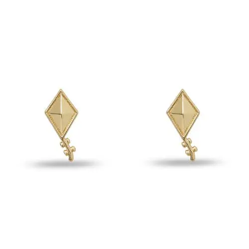 Lele Sadoughi Kappa Alpha Theta Stud Earrings - Gold 720