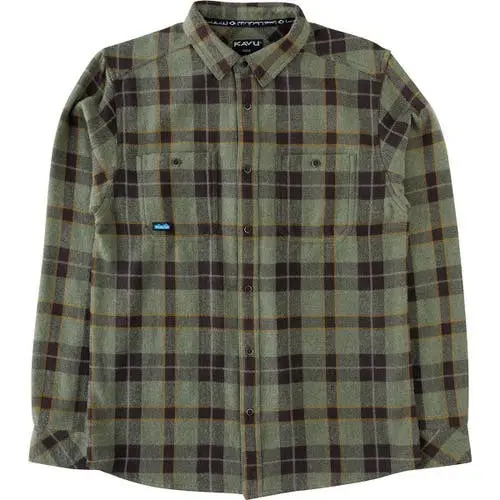 KAVU Big Joe Shirt - Green Ravine