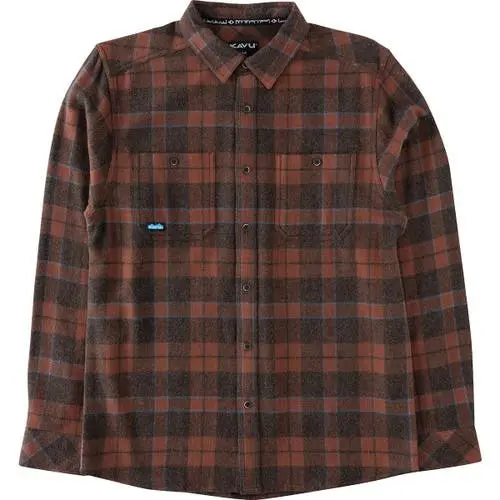 KAVU Big Joe Shirt - Mahogany Brown