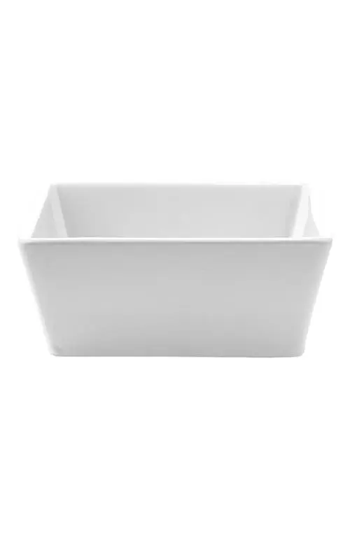 STONE + LAIN Grace Stoneware 4-piece Bowl Set - White