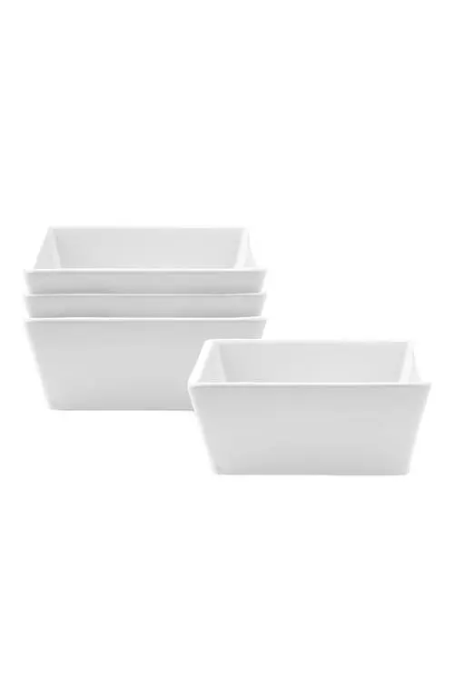 STONE + LAIN Grace Stoneware 4-piece Bowl Set