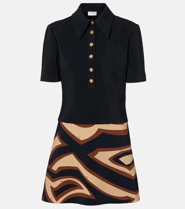 Emilio Pucci Labirinto Polo Dress