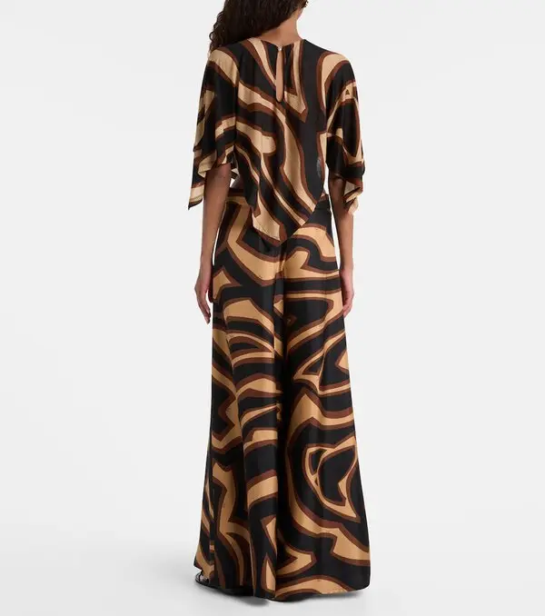 Emilio Pucci Labirinto Wool-blend Blouse