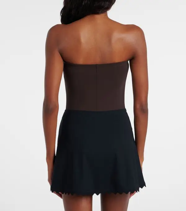 KARLA COLLETTO Ines Scalloped Mini Skirt