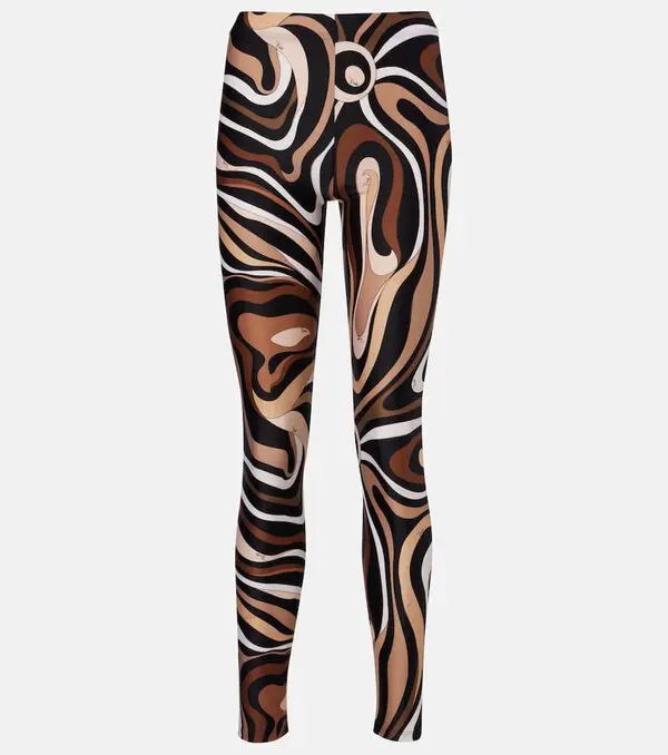 Emilio Pucci Marmo Leggings