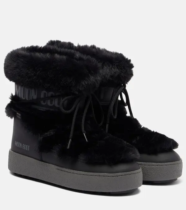Moon Boot Ltrack Low Snow Boots - Black