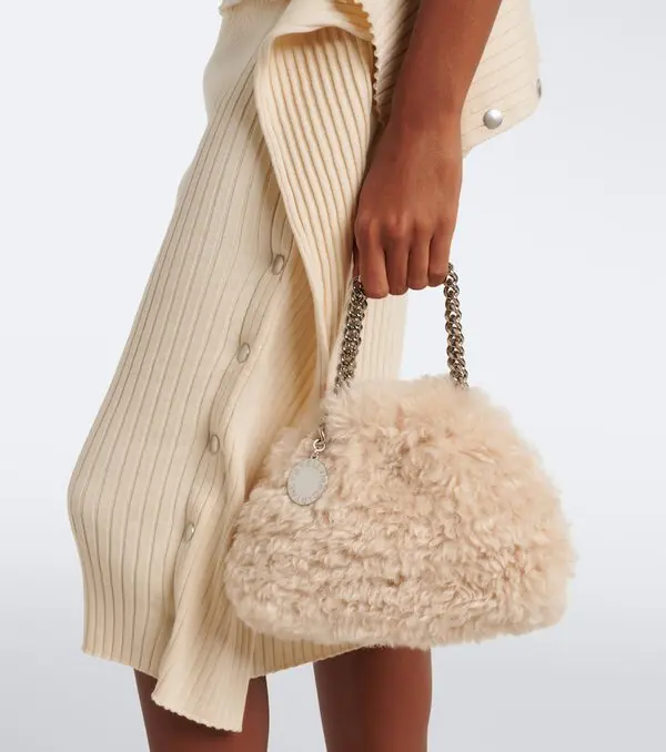 Stella McCartney Falabella Mini Shoulder Bag - Beige