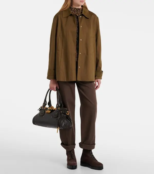 AQUAZZURA Ben Suede Combat Boots - Brown