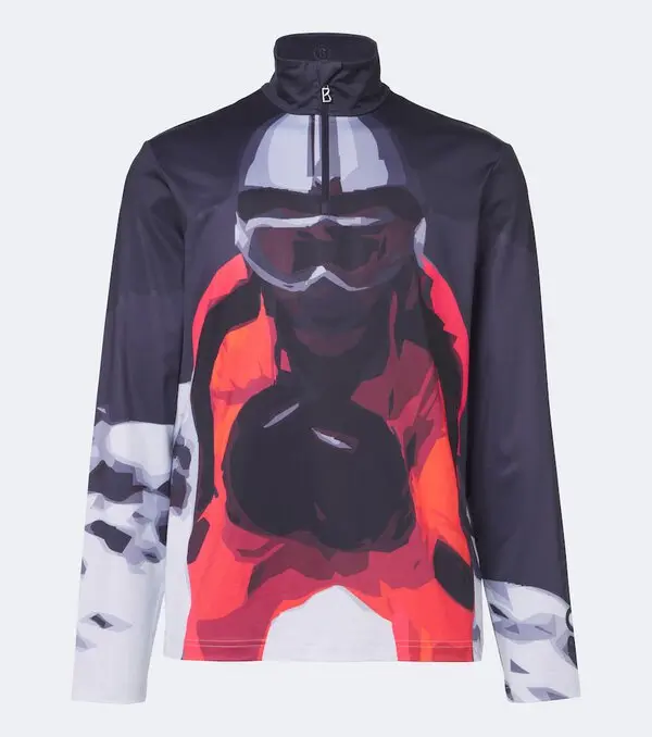 Bogner Verti Printed Ski Top - Multicoloured
