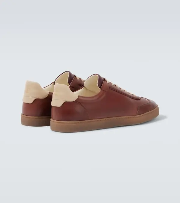 Brunello Cucinelli Leather Sneakers