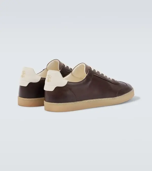 Brunello Cucinelli Leather Sneakers