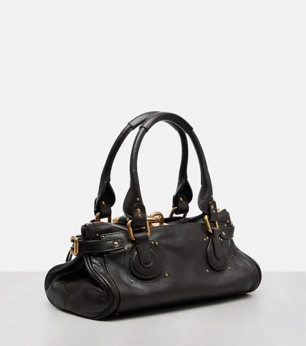 Chloé Paddington Small Leather Shoulder Bag - Brown