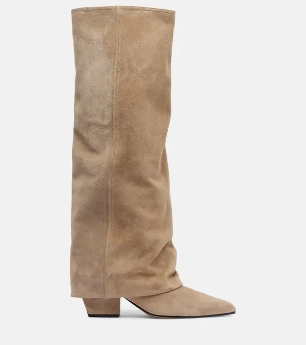 Paris Texas Jane 60 Suede Knee-high Boots