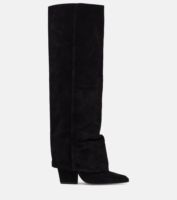Paris Texas Jane 100 Suede Knee-high Boots