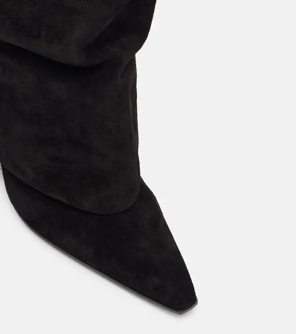 Paris Texas Jane 100 Suede Knee-high Boots