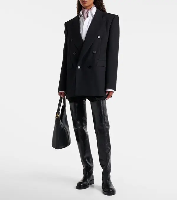 Paris Texas Leather Over-the-knee Boots