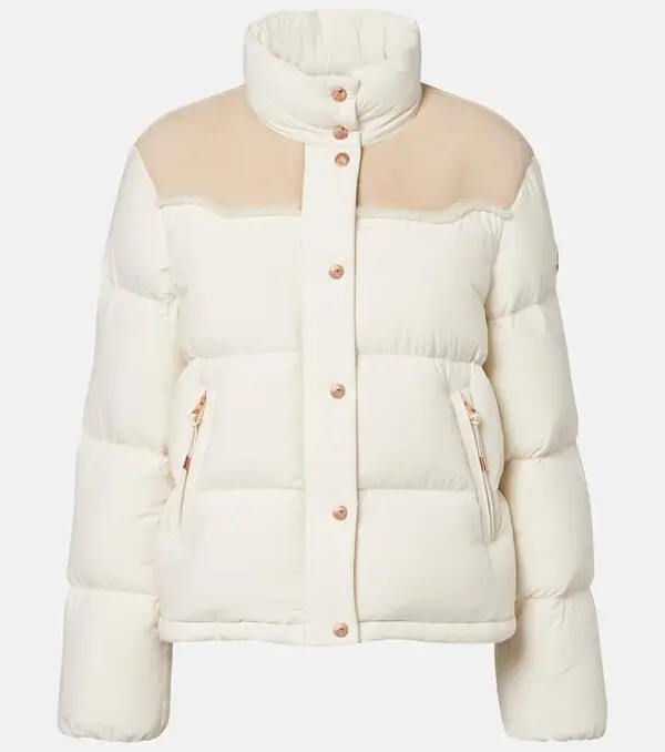 Moncler Angelys Down Jacket - Beige