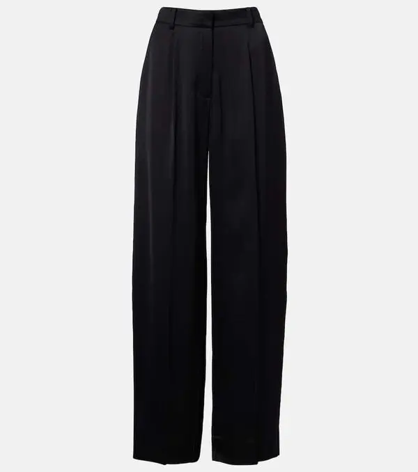 TOTEME Satin Wide-leg Pants