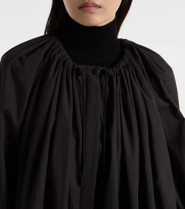 TOTEME Cotton-blend Coat - Black