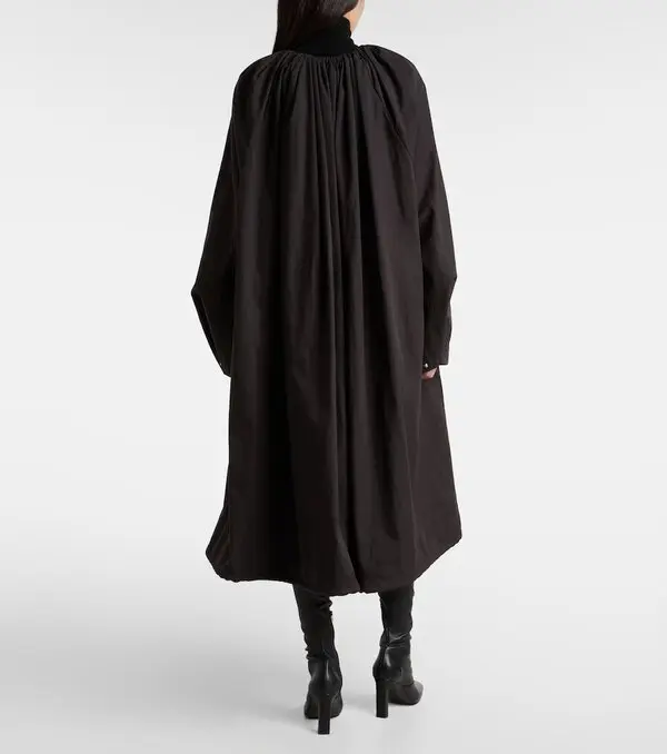 TOTEME Cotton-blend Coat - Black